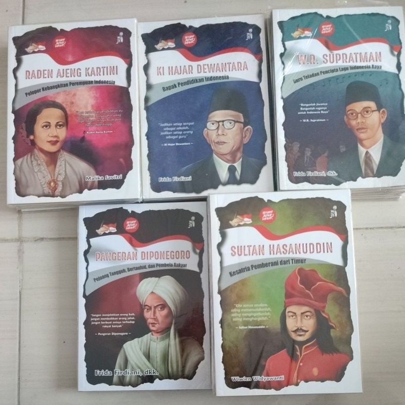 Jual seri biografi tokoh pahlawan Indonesia. gba2 | Shopee Indonesia