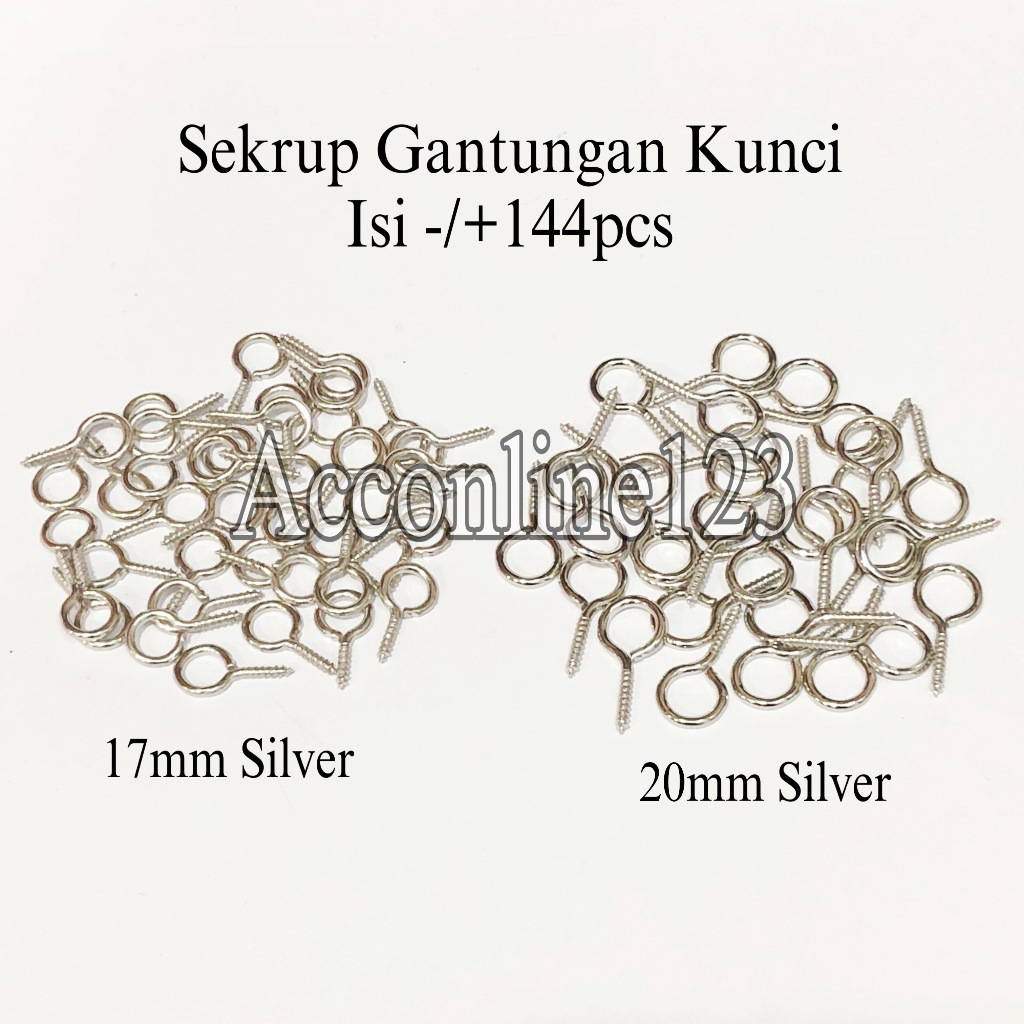 Jual Sekrup Gantungan Kunci / Sekrup Boneka / Sekrup Paku Ulir ...