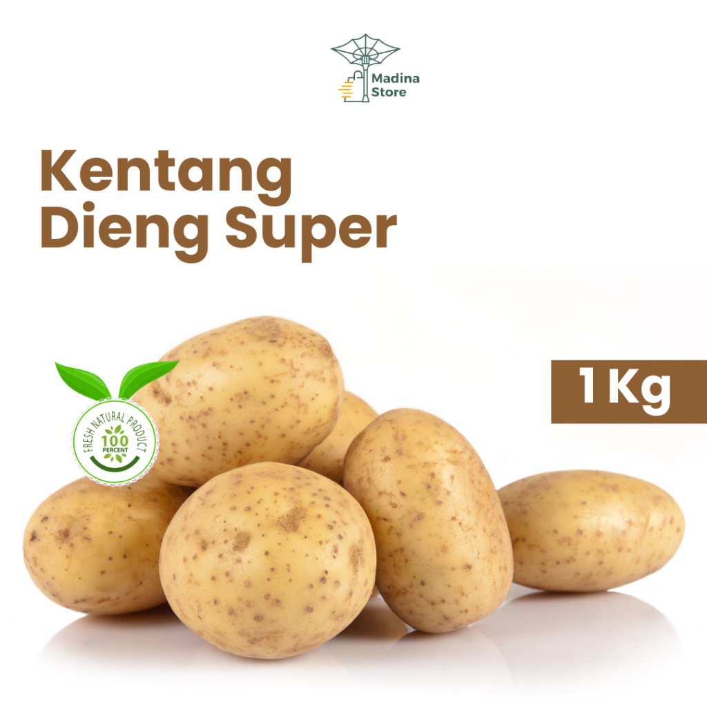 Jual Kentang Dieng Super Grade A ++ Termurah Ukuran sedang berat 500 ...