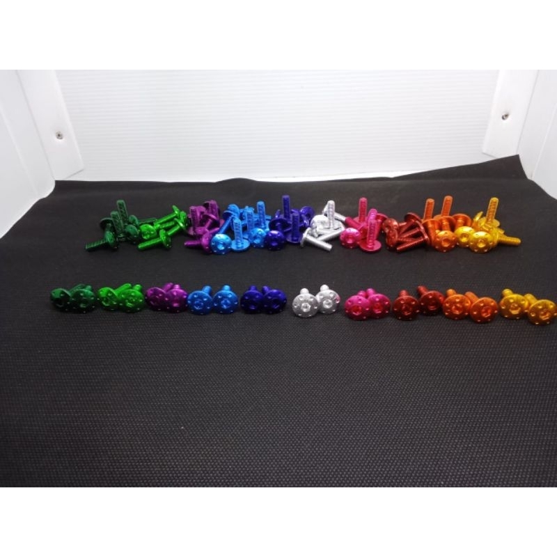 Jual baut 10 baut M6 baut plat nomor baut body baut model bintik ...