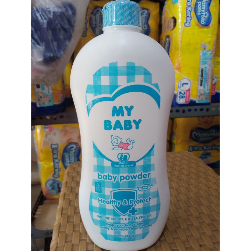 Jual My Baby Powder Healthy & Protect (450g) | Shopee Indonesia