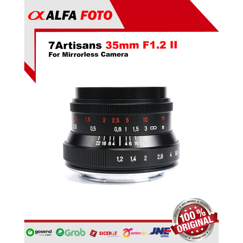 Jual Lensa 7artisans 35mm f1.2 for sony canon fujifilm Gen II | Shopee ...