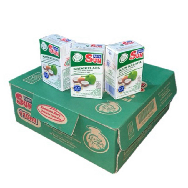 Jual Sun Kara Santan Kara 110 ml / Dus isi 24 pcs | Shopee Indonesia