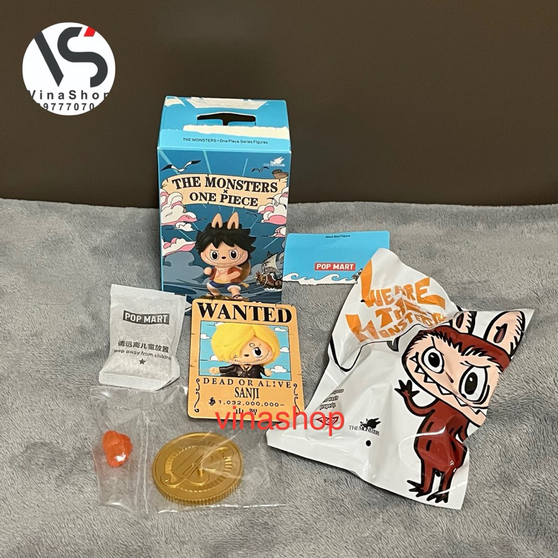 Jual The Monster X One Piece (labubu x one piece) Sealed Sanji | Shopee ...