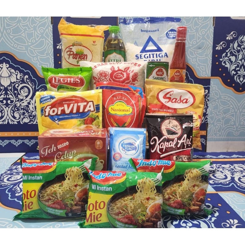 Jual Paket Sembako / Parcel Lebaran Paket C | Shopee Indonesia