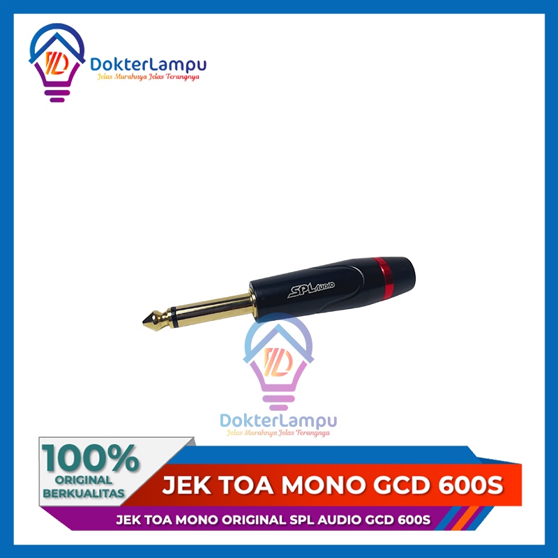 Jual JACK / JEK TOA MONO SPL AUDIO GCD-600S | Shopee Indonesia