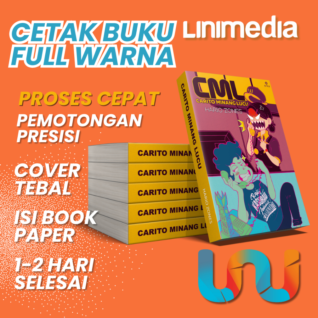 Jual Percetakan Buku Cetak Buku Warna Full Color, Cetak Novel, Fiksi ...