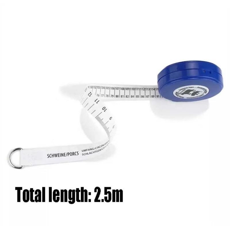 Jual METERAN SAPI 250 CM /ALAT UKUR LINGKAR DADA SAPI BABI UNTUK BERAT ...