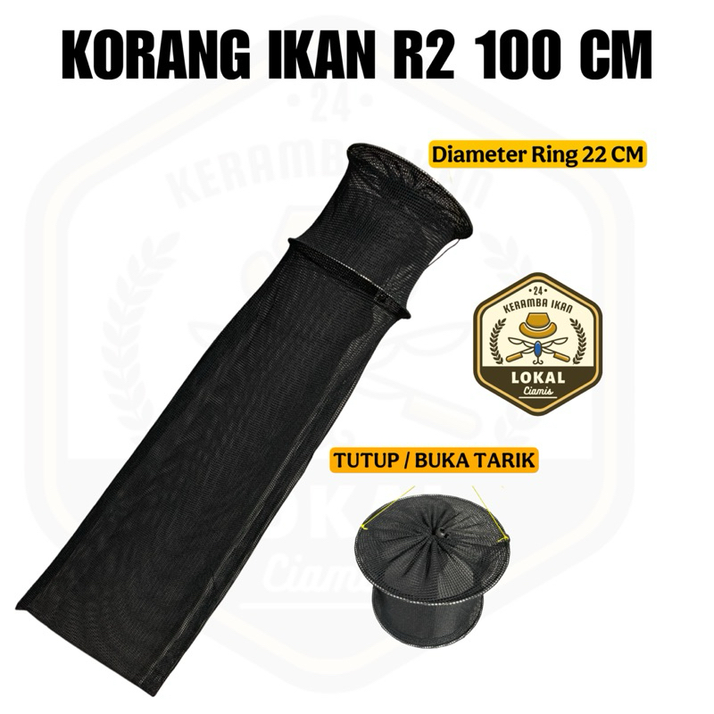 Jual KORANG IKAN R2 100 CM PENUTUP TARIK| KOJA IKAN KAIN HALUS | KORANG ...