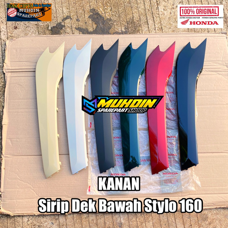 Jual Cover R sirip dek bawah under side kanan Stylo 160 K3V 2024/2025 ...