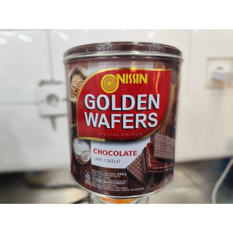 Jual NISSIN GOLDEN WAFER 233 GR 1 DUS | Shopee Indonesia