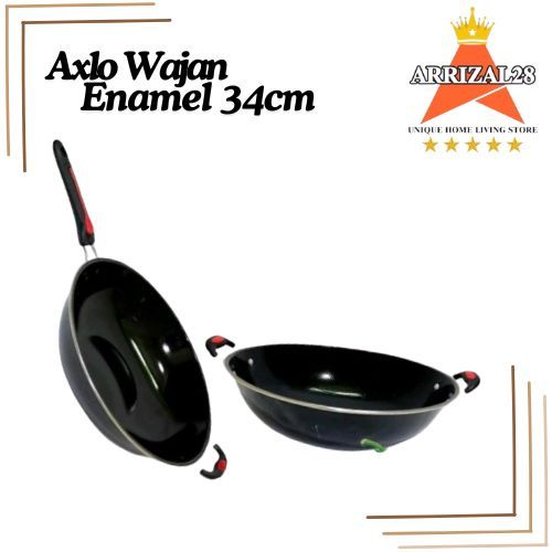 Jual (PAKET 25PCS) WAJAN ENAMEL SERBAGUNA ANTI LENGKET | Shopee Indonesia