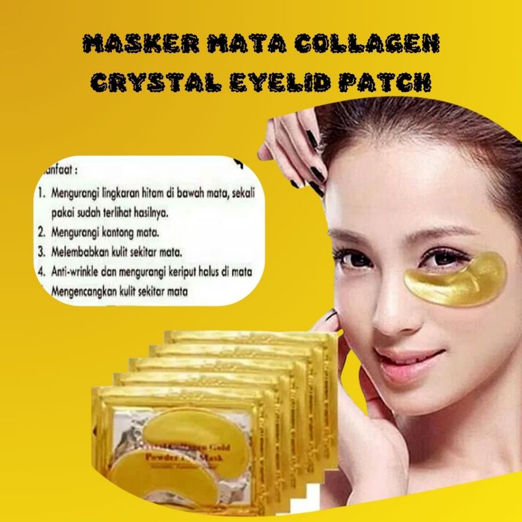 Jual Masker Mata Collagen Crystal Eyelid Patch | Shopee Indonesia