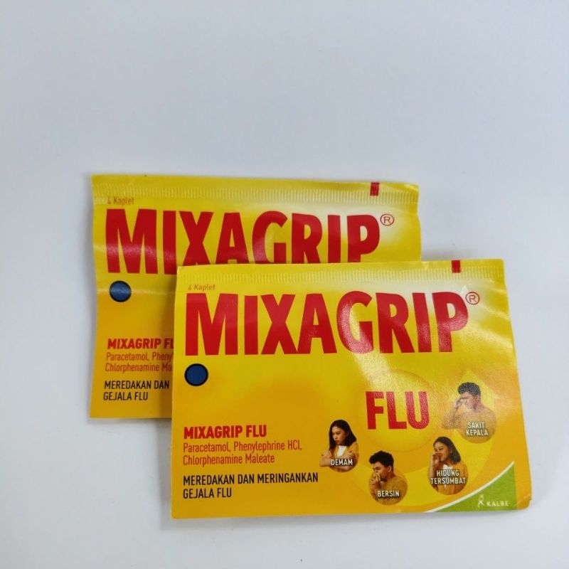 Jual mixagrip 1 kaplet | Shopee Indonesia