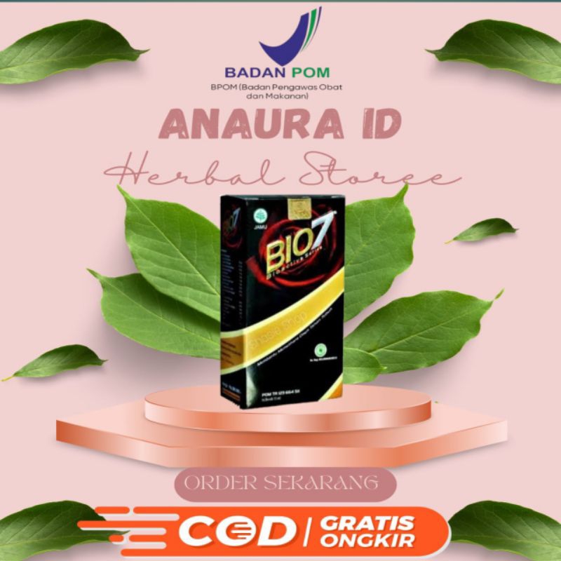 Jual BIO 7, BIO SEVEN, BIO7, bio7, bio 7, JAMU TETES HERBAL 100% ...