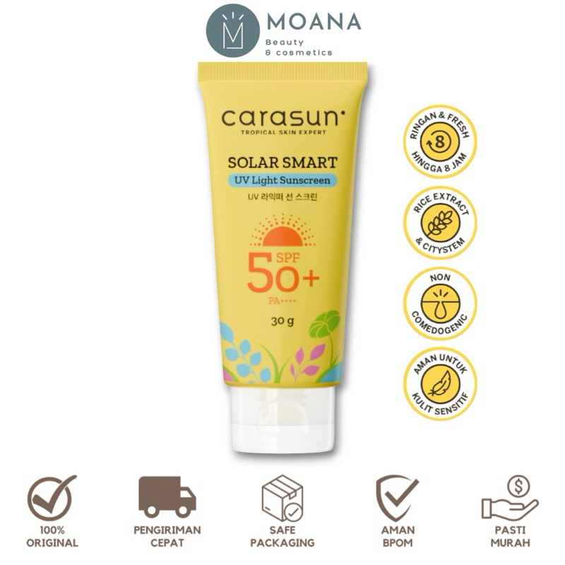 Jual Carasun Solar Smart UV Light - Sunscreen SPF 50+ PA++++ | Shopee Indonesia