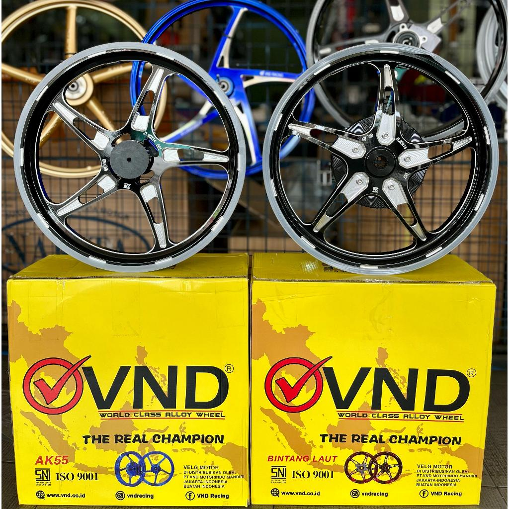 Jual Velg Racing VND Tipe Bintang Laut Untuk MIO Ring 14X160/185 Merk Original VND | Shopee ...