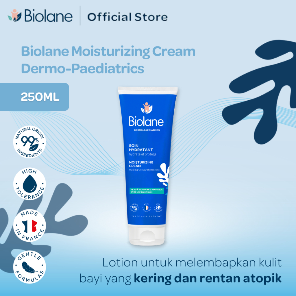 Jual Biolane Moisturizing Cream Dermo-paediatrics 250ml - Lotion Bayi ...