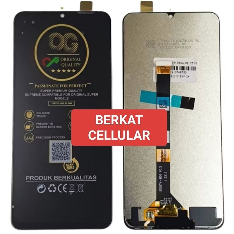Jual LCD REALME C51 / C53 ORIGINAL PREMIUM (OG) | Shopee Indonesia