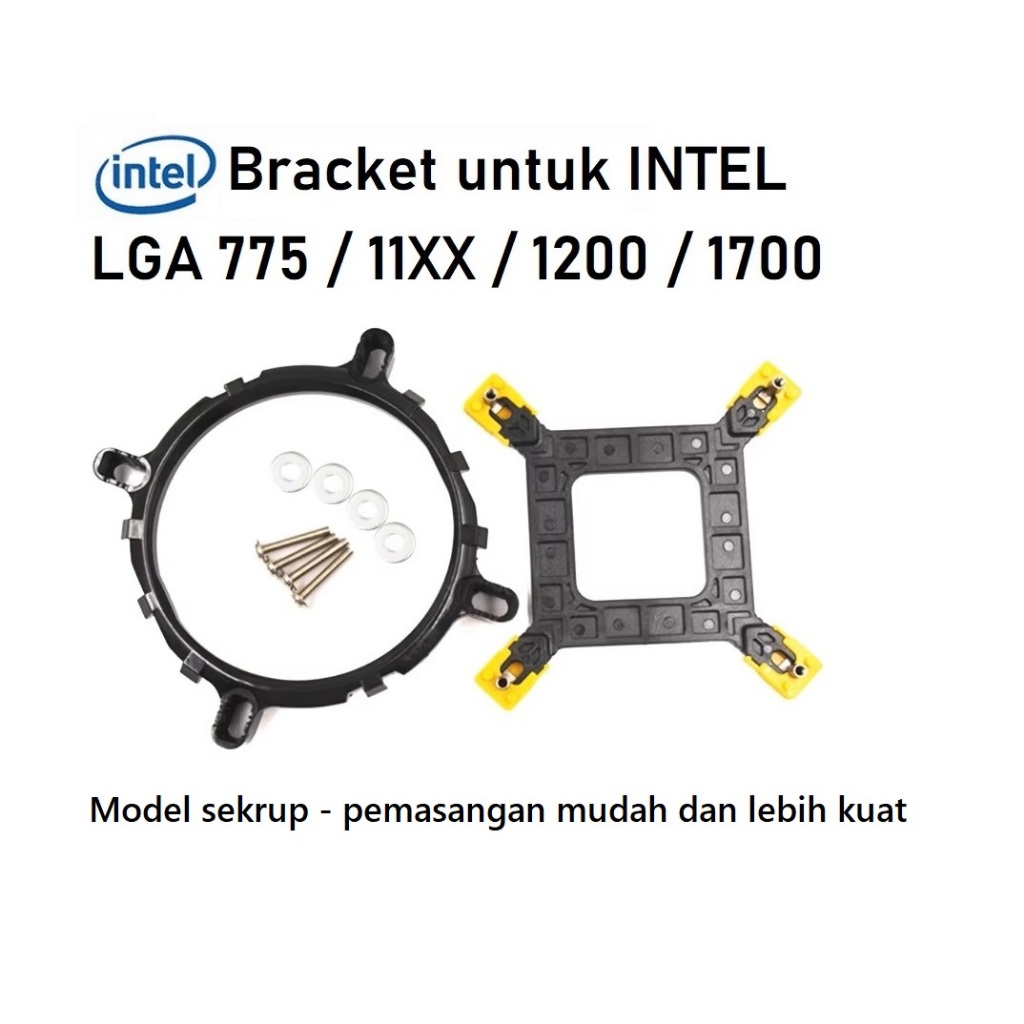 Jual Bracket HSF CPU Intel LGA 775, 115x, 1200, 1700 Alder Lake Raptor ...
