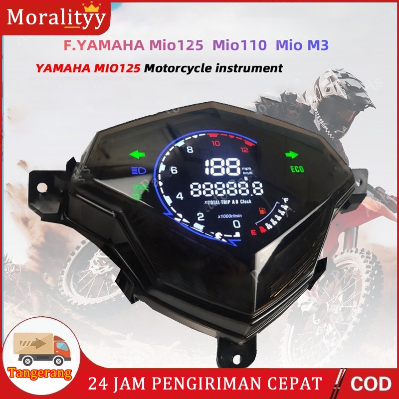 Jual Speedometer Mio Digital Spidometer Mio M3 Mio Z PNP Speedometer H4 ...