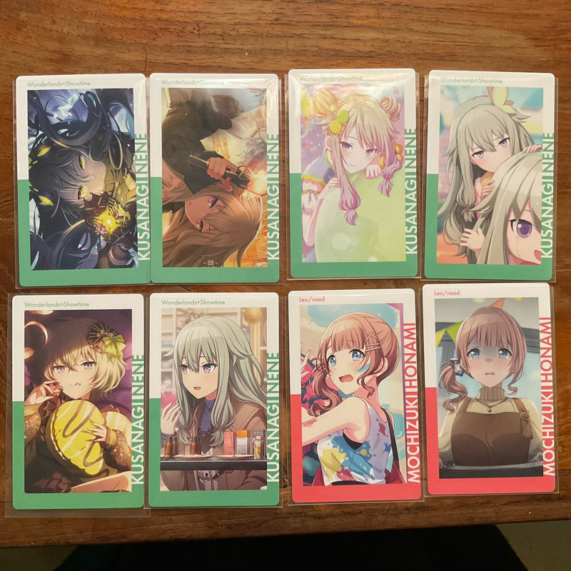 Jual Various ePick Card Kartu SET Kusanagi Nene Project Sekai Merch ...