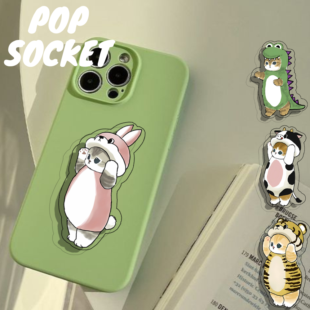 Jual Mofusand Pop Mart Pop Socket | Griptok / Phone Holder / Phone Grip ...