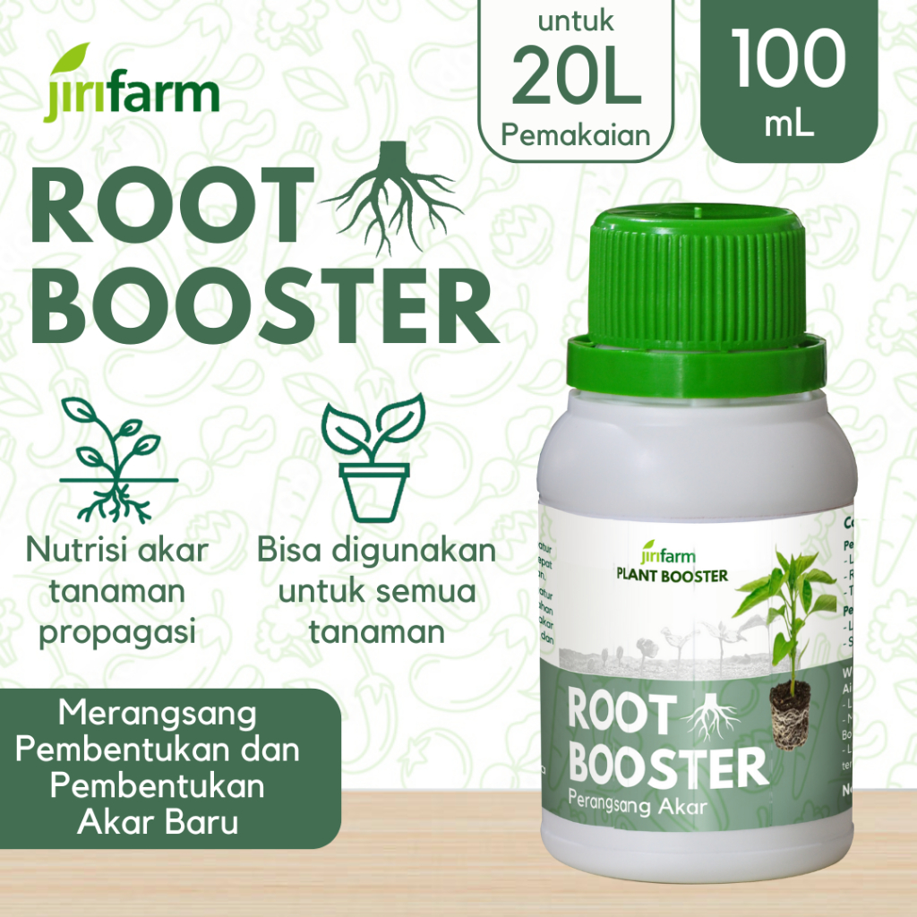 Jual JIRIFARM - Root Plant Fruit Flower Seed Booster Pupuk Akar Tanaman ...