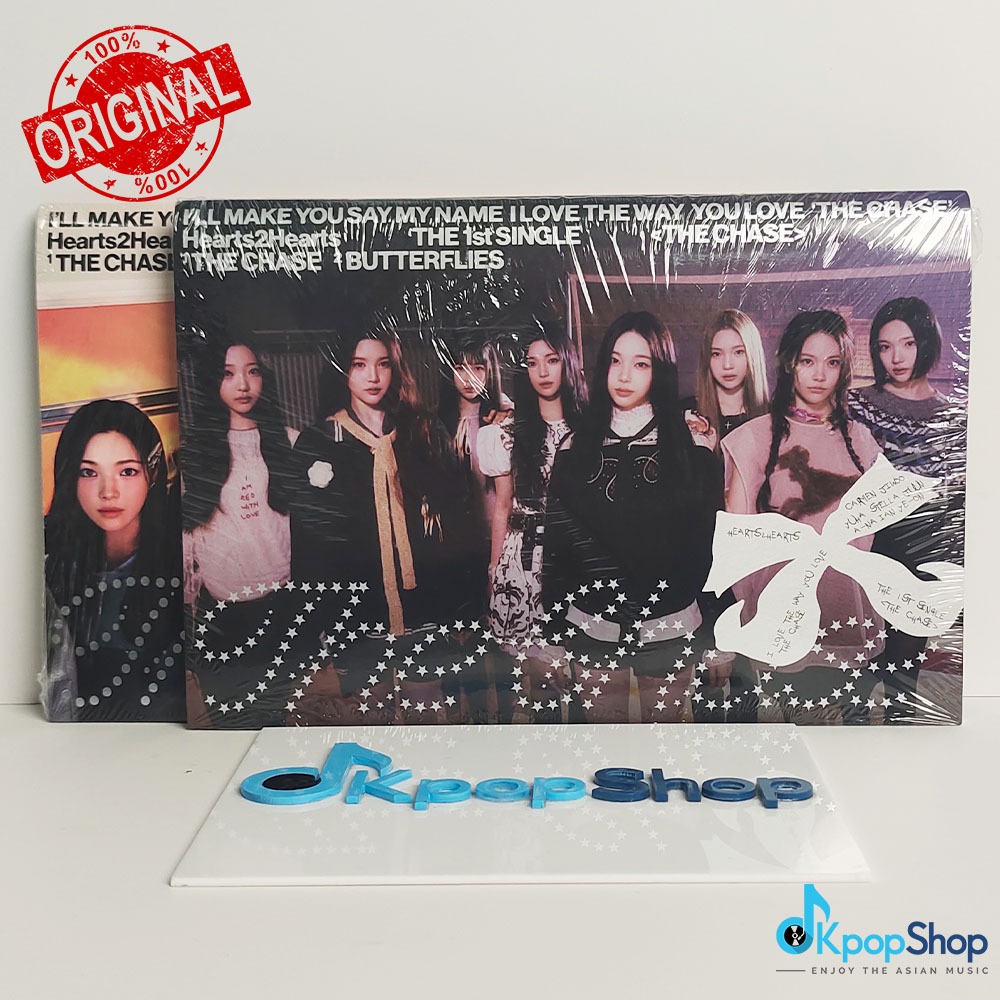 Jual [READY] Album Hearts2Hearts - The Chase Photobook / Package Version + POB [ORIGINAL KPOP ...