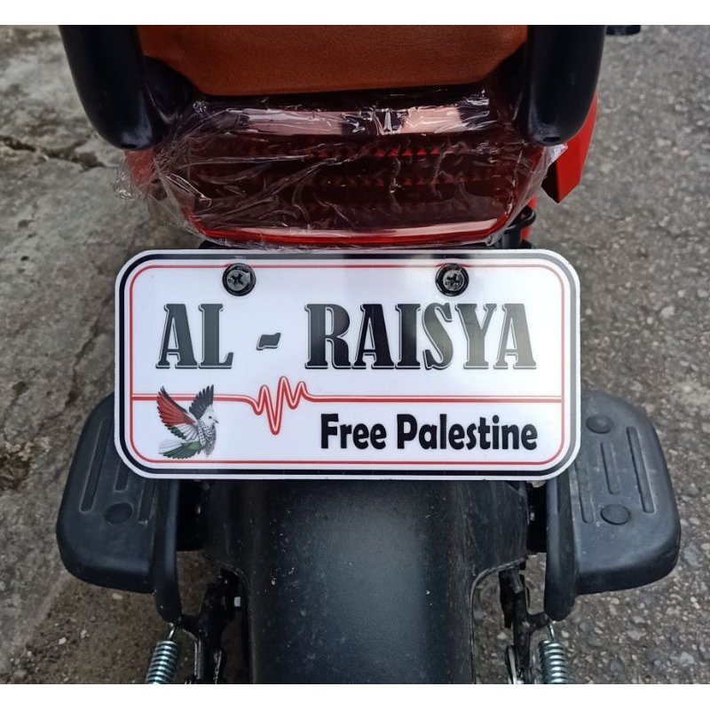 Jual Plat Sepeda Listrik Kustom Bebas Nama/Tanggal/Gambar | Harga ...