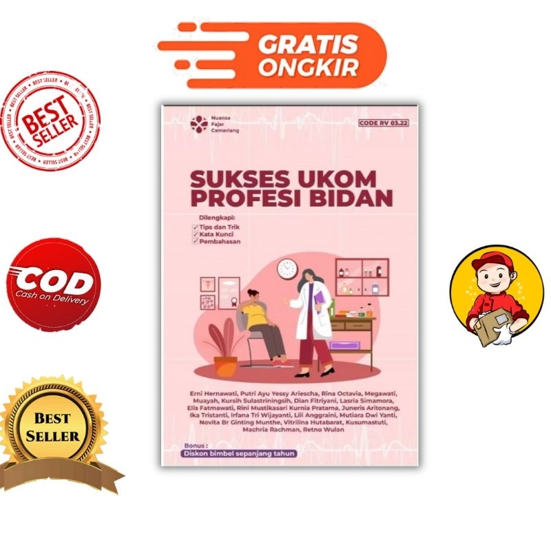 Jual BUKU PAKET SUKSES UKOM PROFESI BIDAN DAN SOAL UKOM MAHASISWA PENDIDIKAN PROFESI BIDAN 2025 ...
