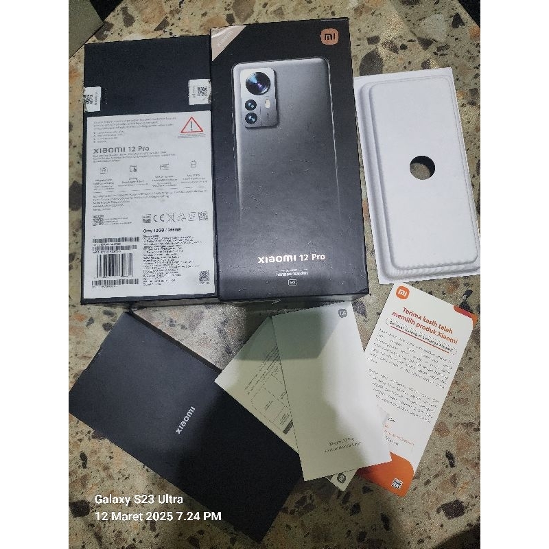 Jual DUS BOX KOTAK XIAOMI 12 PRO 5G ASLI COPOTAN ORIGINAL | Shopee ...
