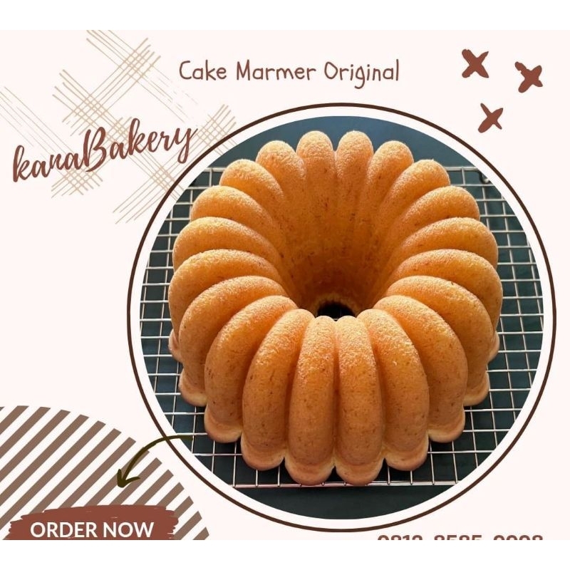 Jual Cake Marmer Rasa Original by Kana Bakery | Shopee Indonesia