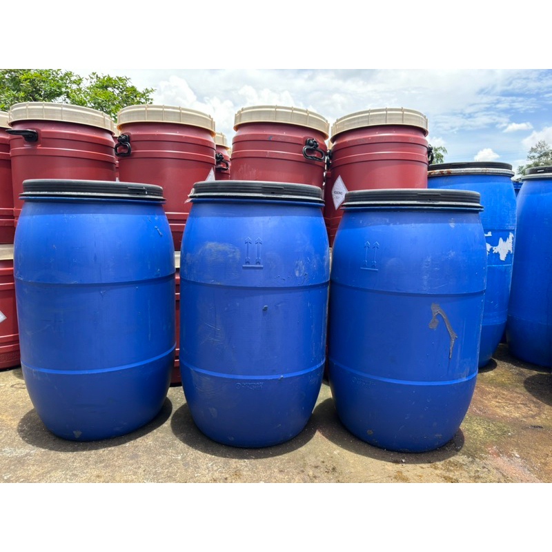 Jual Tong Drum Plastik 120 Liter HDPE Multifungsi Tempat Sampah Tandon ...