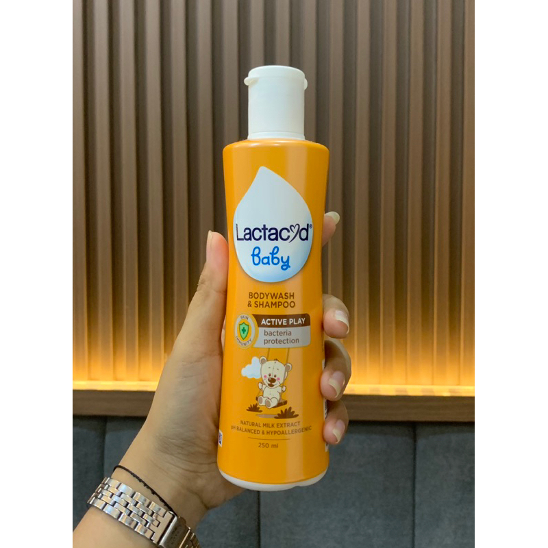 Jual New Lactacyd Baby Active Play 2in1 BodyWash and Hair Shampo 250 ml ...