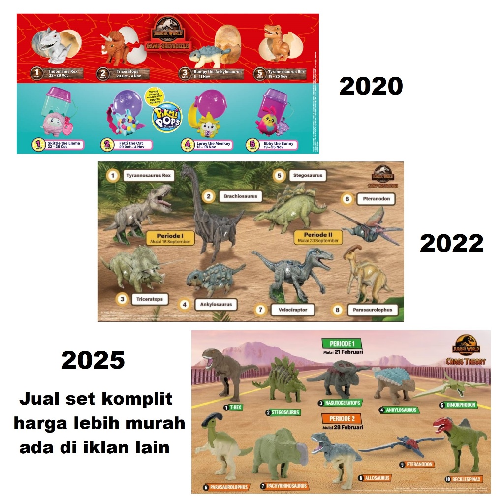 Jual Mainan Anak Hadiah Happy Meal Meals Mcd Mcdonald Mcdonalds ...