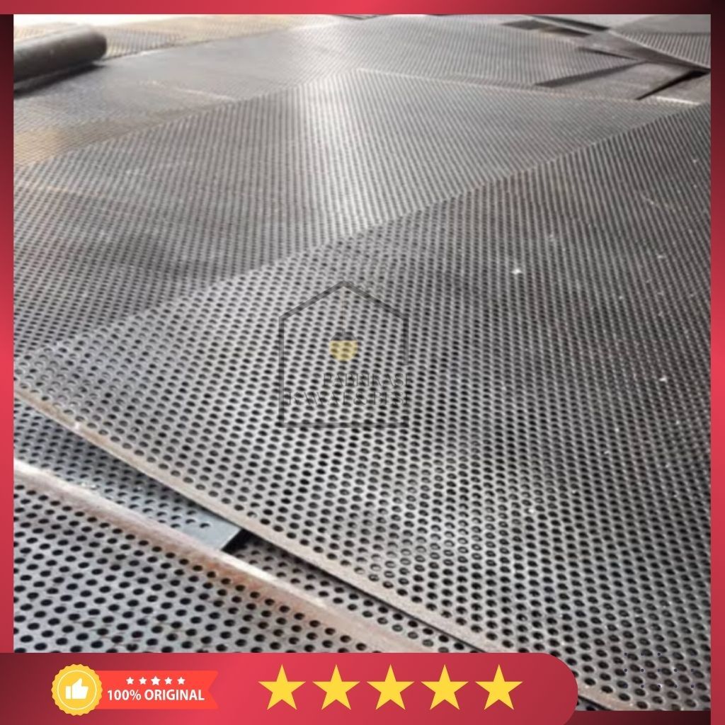 Jual Plat Lubang Besi / Perforated Ukuran 2x1Meter Ketebalan 0,8mm Plat ...