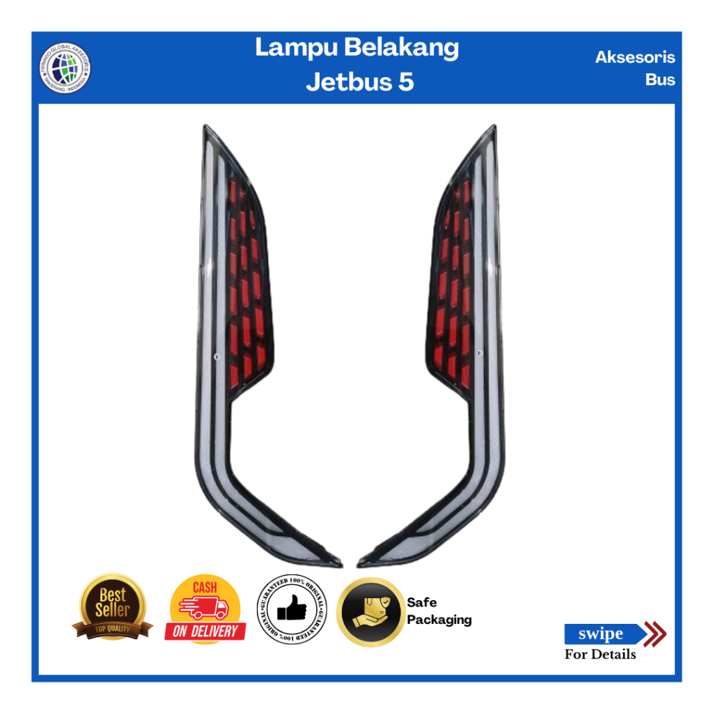 Jual Stop Lamp Bus Jetbus 5/Lampu Belakang JB5/Lampu Rem Bus Jetbus 5 ...