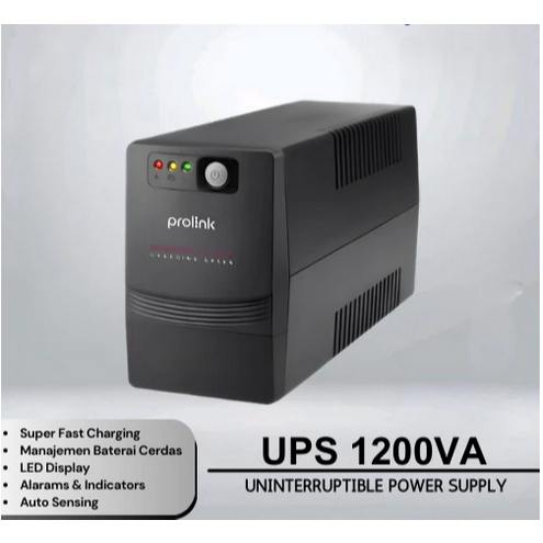 Jual Prolink 1200VA UPS Super Fast Charge - UPS 1200 VA PRO1201SFCU | Shopee Indonesia