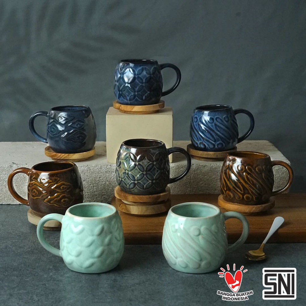 Jual Naruna Cangkir Batik Series | Shopee Indonesia