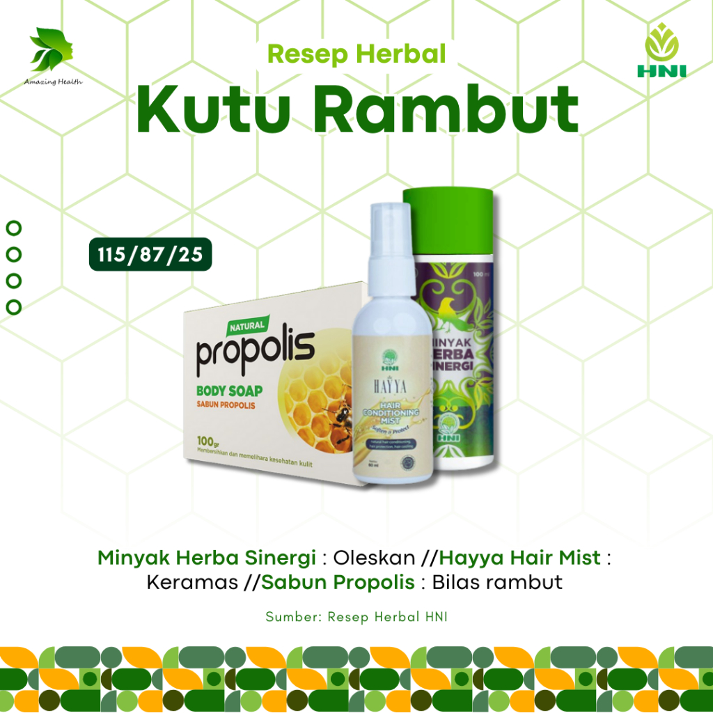 Jual Resep Herbal Hempas Kutu Rambut, Rambut Rontok, Kebotakan, hingga ...