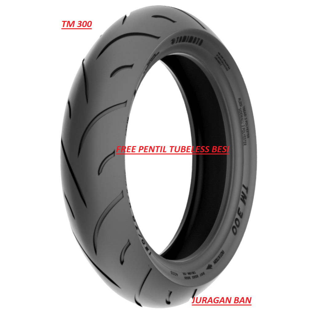 Jual TOMIMOTO BAN MOTOR 100/80-14 TM300 TUBELESS | Shopee Indonesia