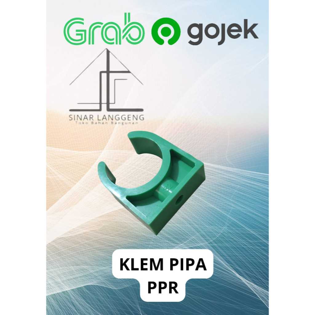 Jual Klem Pipa PPR 1/2 , 3/4 , 1 inch / Pipe Clamp 20mm, 25mm, 32mm ...