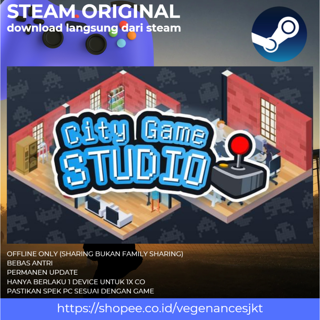 Jual City Game Studio Your Game Dev Adventure Begins PC Mac Sharing ...