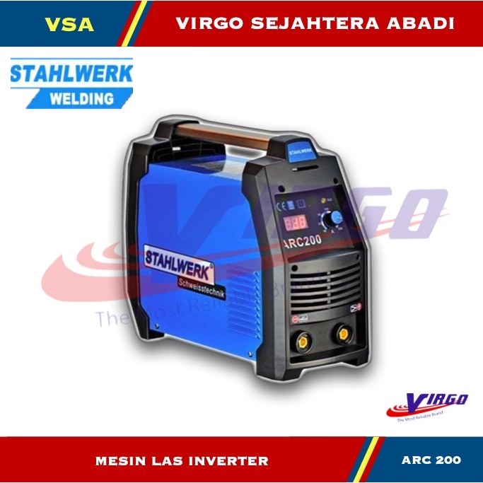 Jual STAHLWERK ARC200 MESIN LAS INVERTER | Shopee Indonesia