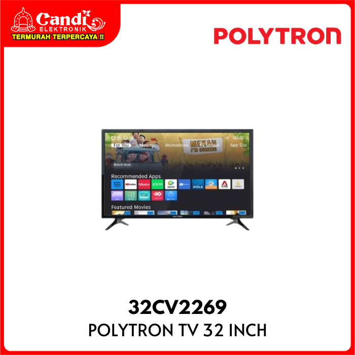 Jual POLYTRON HD Smart Lite Digital TV 32 Inch 32CV2269 | Shopee Indonesia