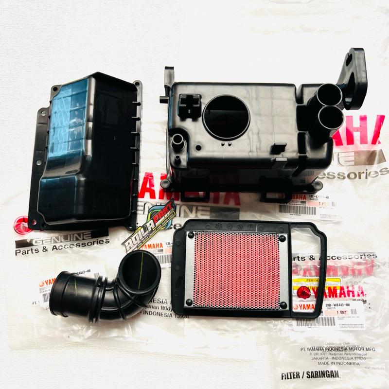 Jual BOX BOK FILTER UDARA SET MIO KARBU SPORTY SMILE ORI YGP TABUNG ...