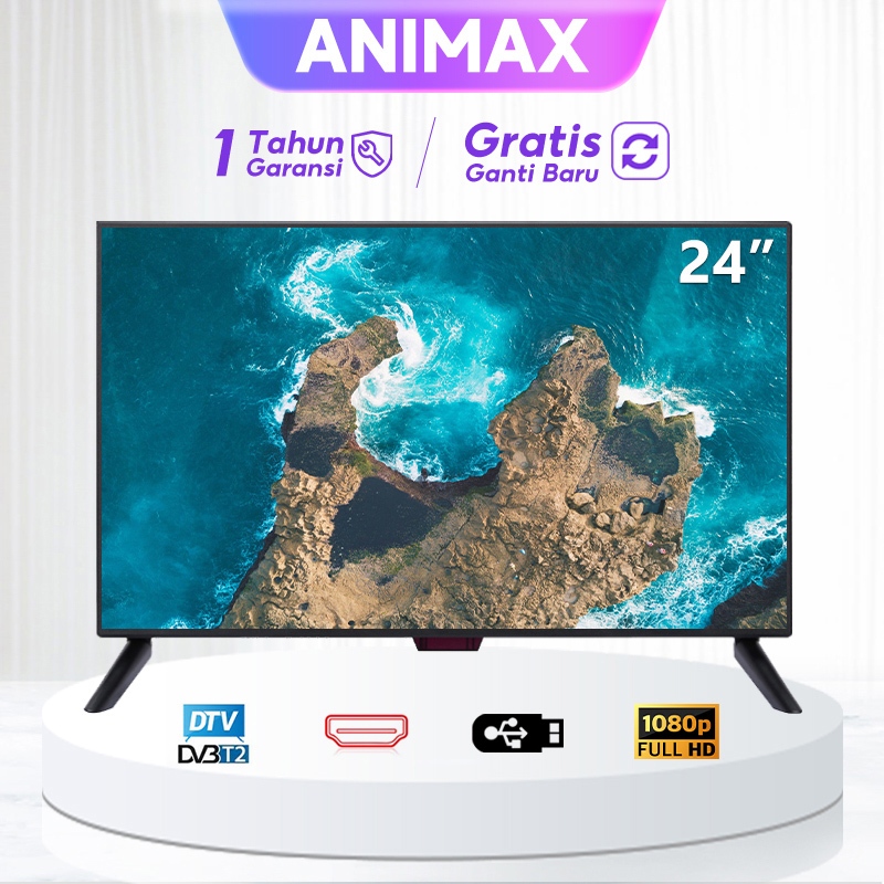 Jual Animax Digital TV LED 24 Inch TV Digital 24 Inch 25 Inch 21 inch ...