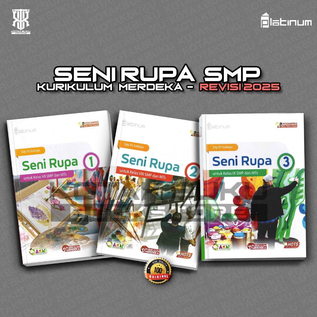 Jual Buku Seni Rupa Kelas 7 8 9 SMP Kurikulum Merdeka / Seni Rupa SMP / Platinum / Revisi 2025 ...