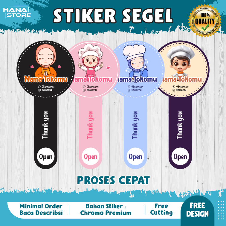 Jual STIKER SEGEL / STIKER SEGEL TOPLES / STIKER SEGEL BOTOL / STIKER ...